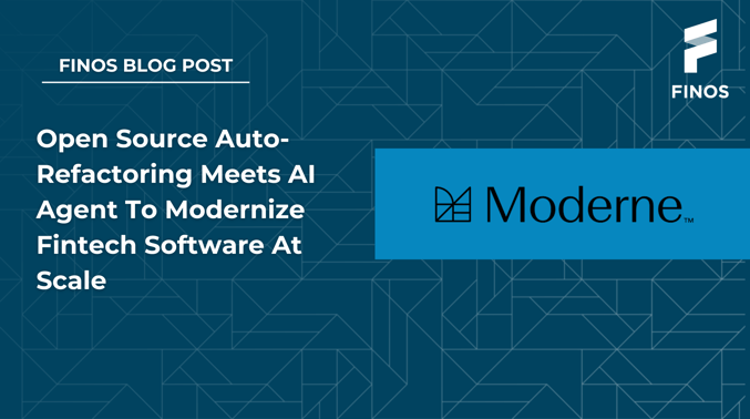 Open Source Auto-refactoring Meets AI Agent to Modernize Fintech Software at Scale